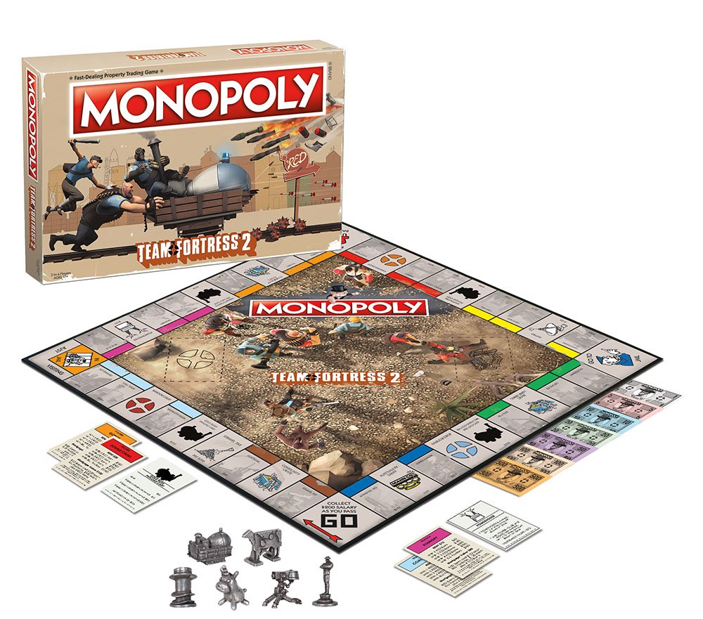 Buy USAOPOLY Monopoly Team Fortress 2 Board Game | Based on Team ...