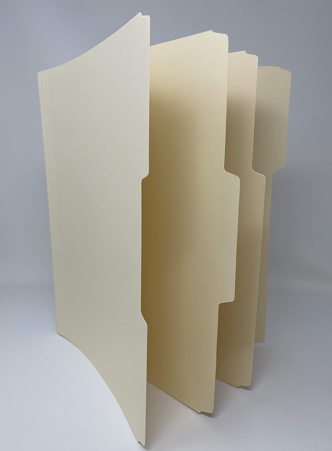 Amazon.com : File Folder, Manila, Letter Size, 1/3 Cut Tab, Assorted ...