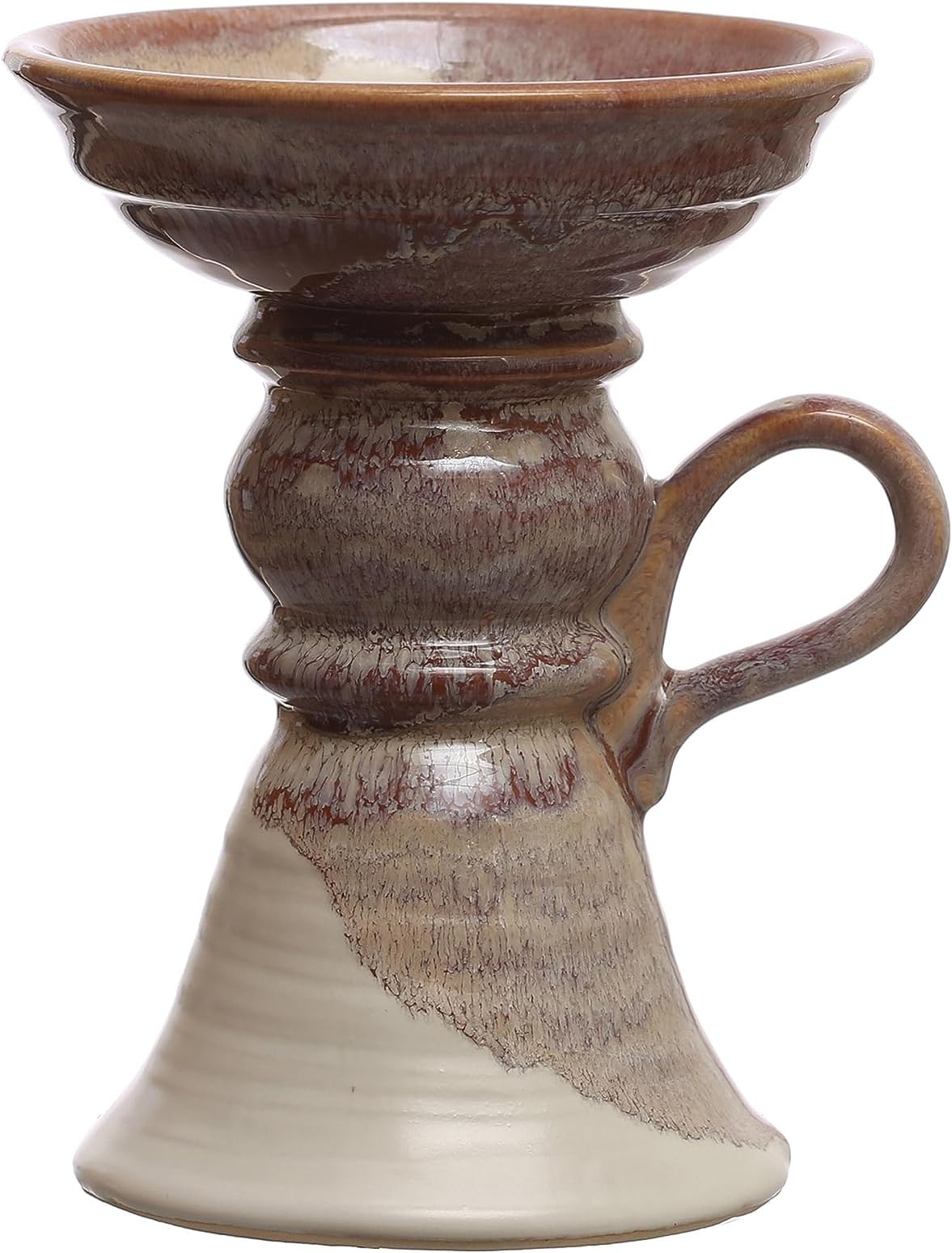 Amazon.com: Creative Co-Op 7.5 Inches Stoneware Handle and Reactive ...