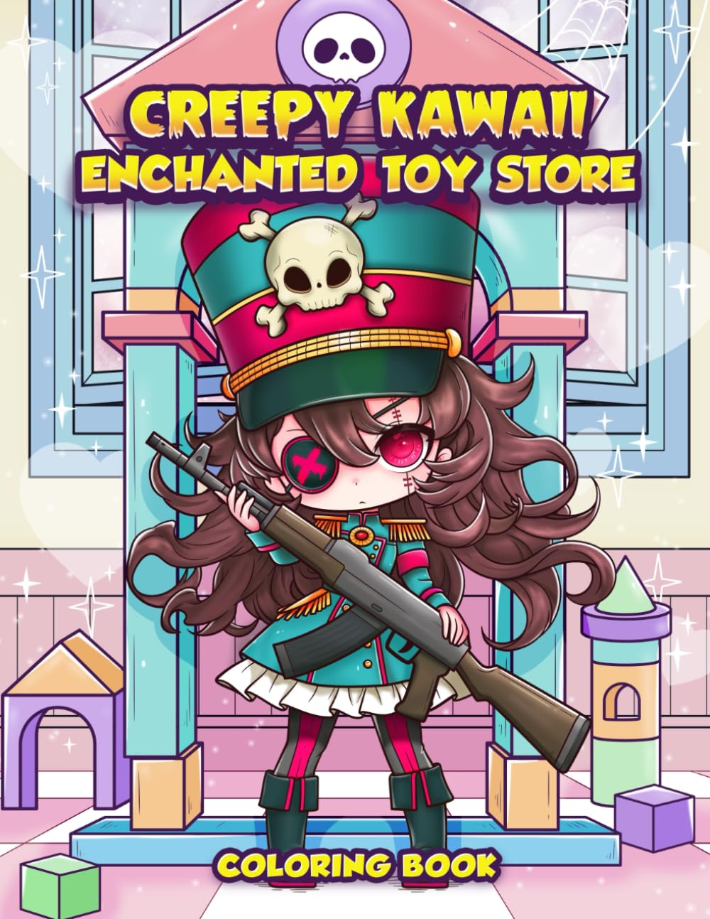 Buy Creepy Kawaii Enchanted Toy Store Coloring Book: Cute and Creepy ...