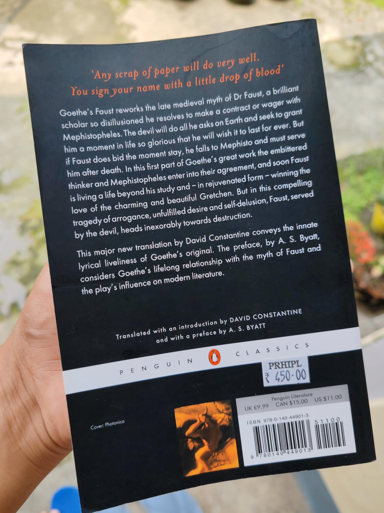 Buy Goethe's Faust Book Online at Low Prices in India | Goethe's Faust ...