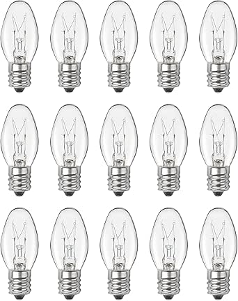 Amazon.com: OuuKoo Night Light Bulbs - 4W Dimmable Warm White - E12 ...