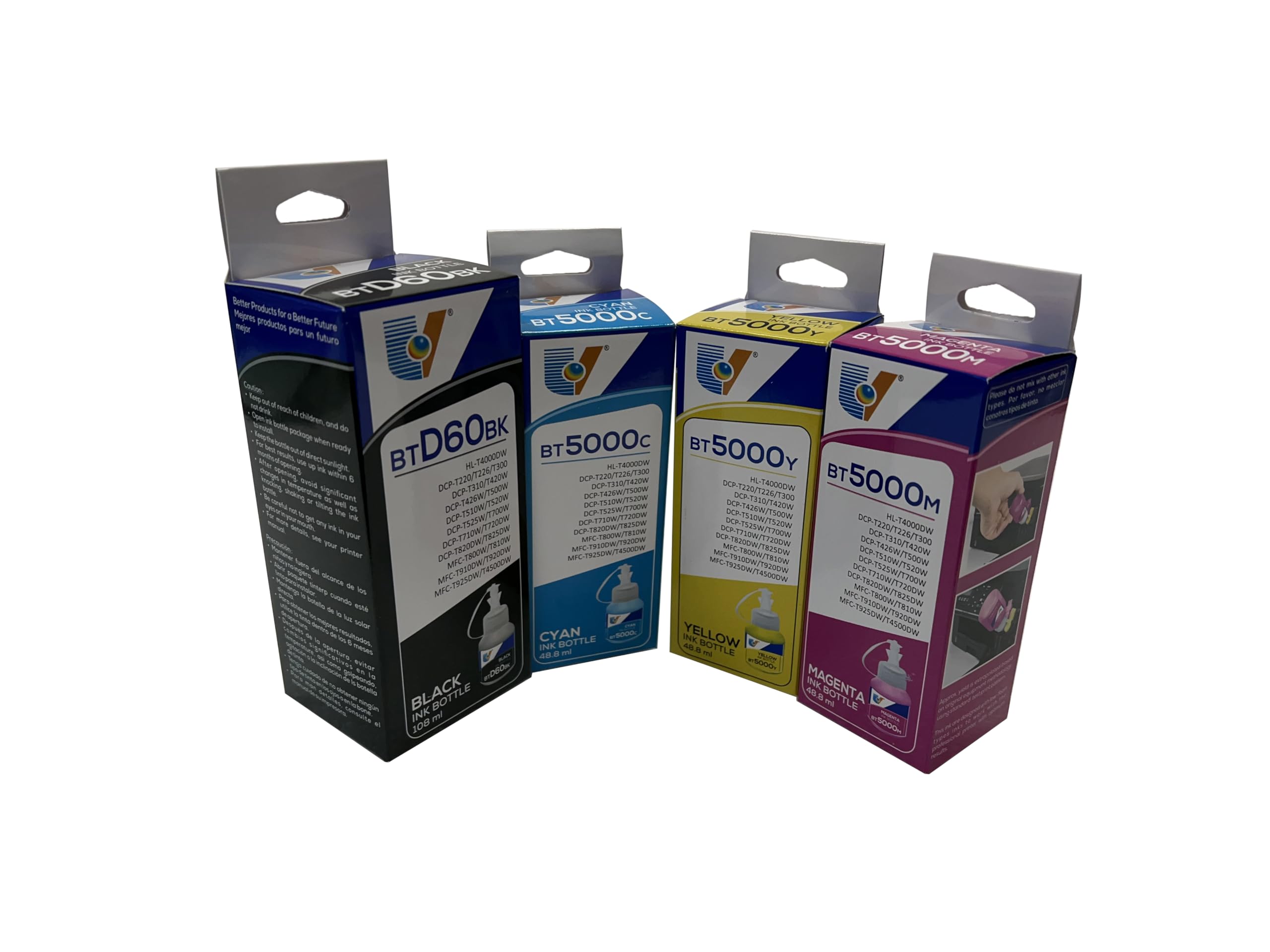 Buy JET TONER Ink Refill BR T-Series BT6000BK BT5000 Compatible For ...