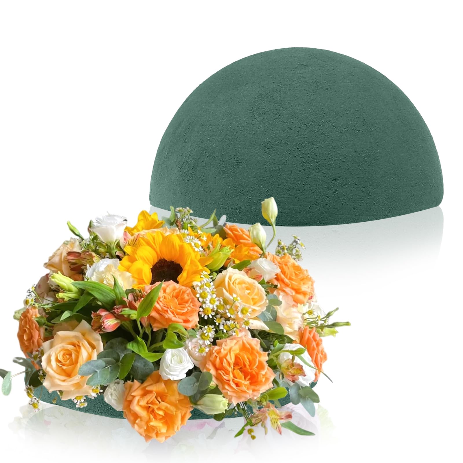 Round Arrangements Using Foam Flower Foam EXCEART 6 Pcs Floral Foam
