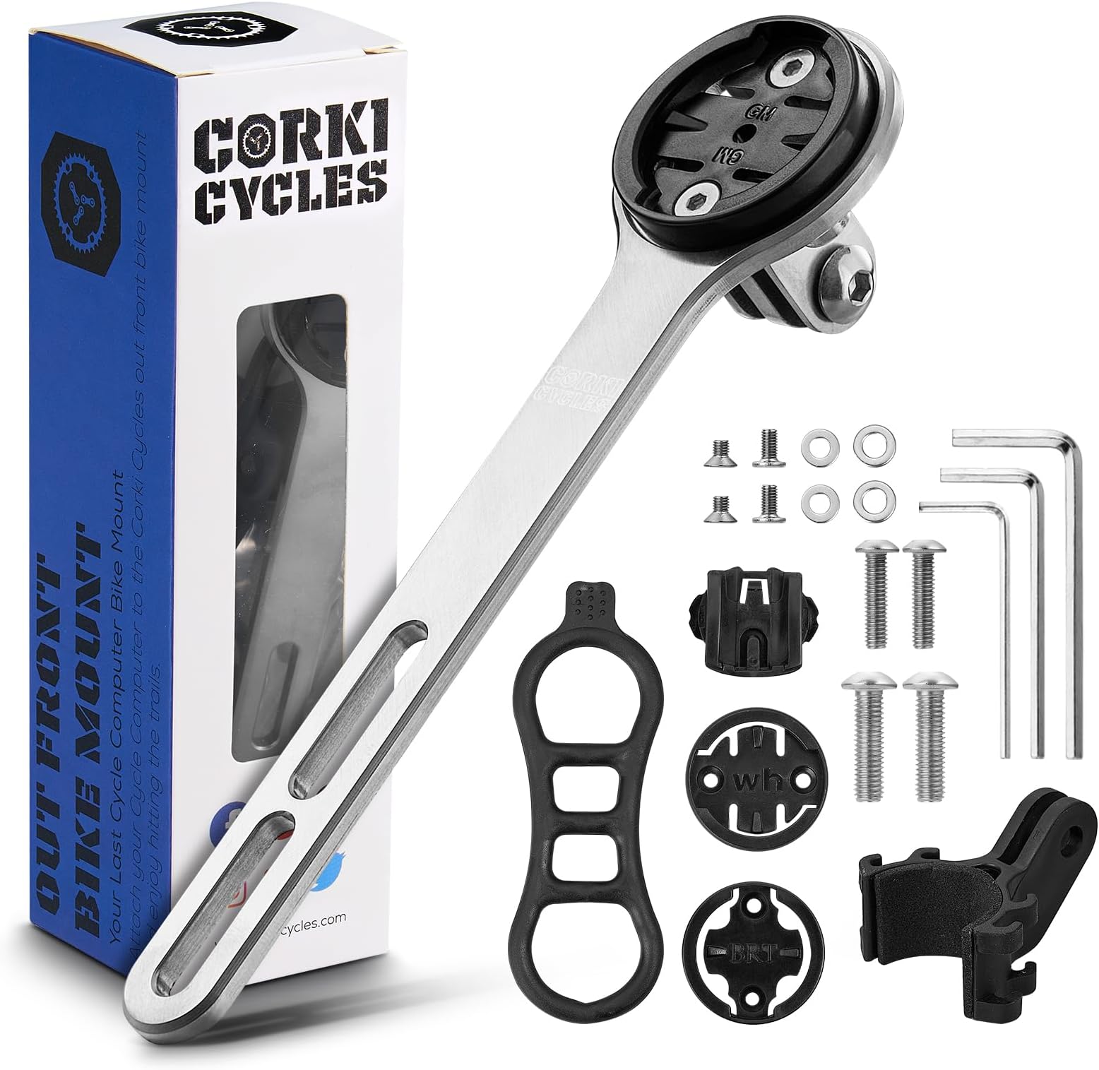 Amazon.com: K-Edge | Integrated Handlebar System Bicycle Computer Mount ...