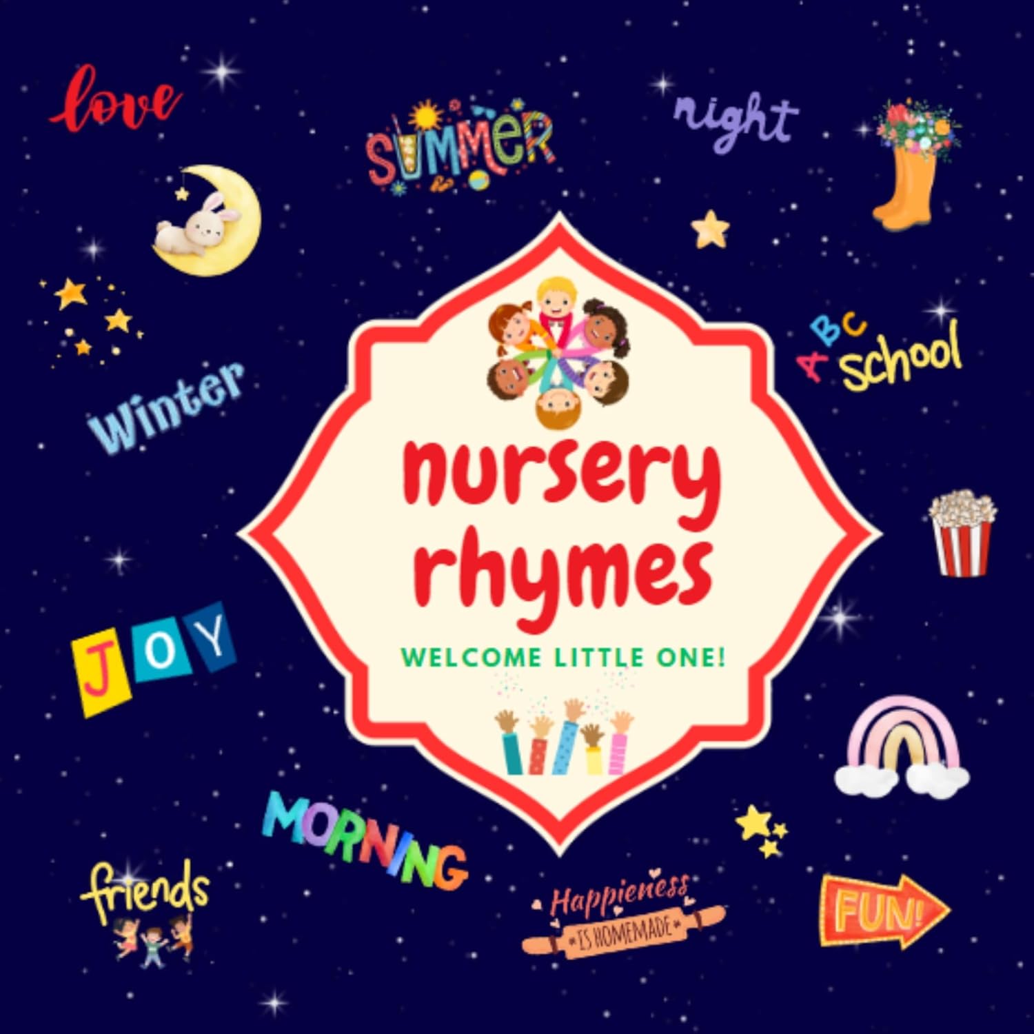 Amazon.com: Nursery rhymes: Welcome little one!: Embrace the Magic of Childhood with 30 Timeless ...