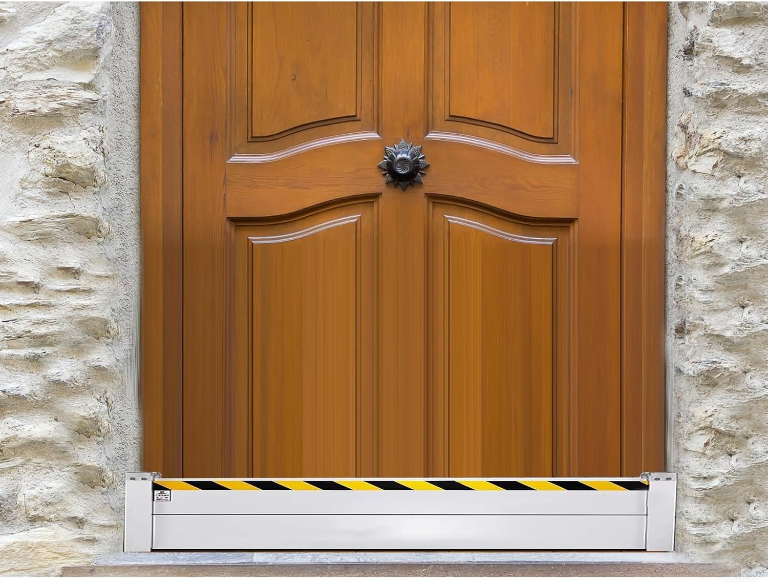 Amazon.com: Flood Barrier Shield Water Prevention System Front Door ...