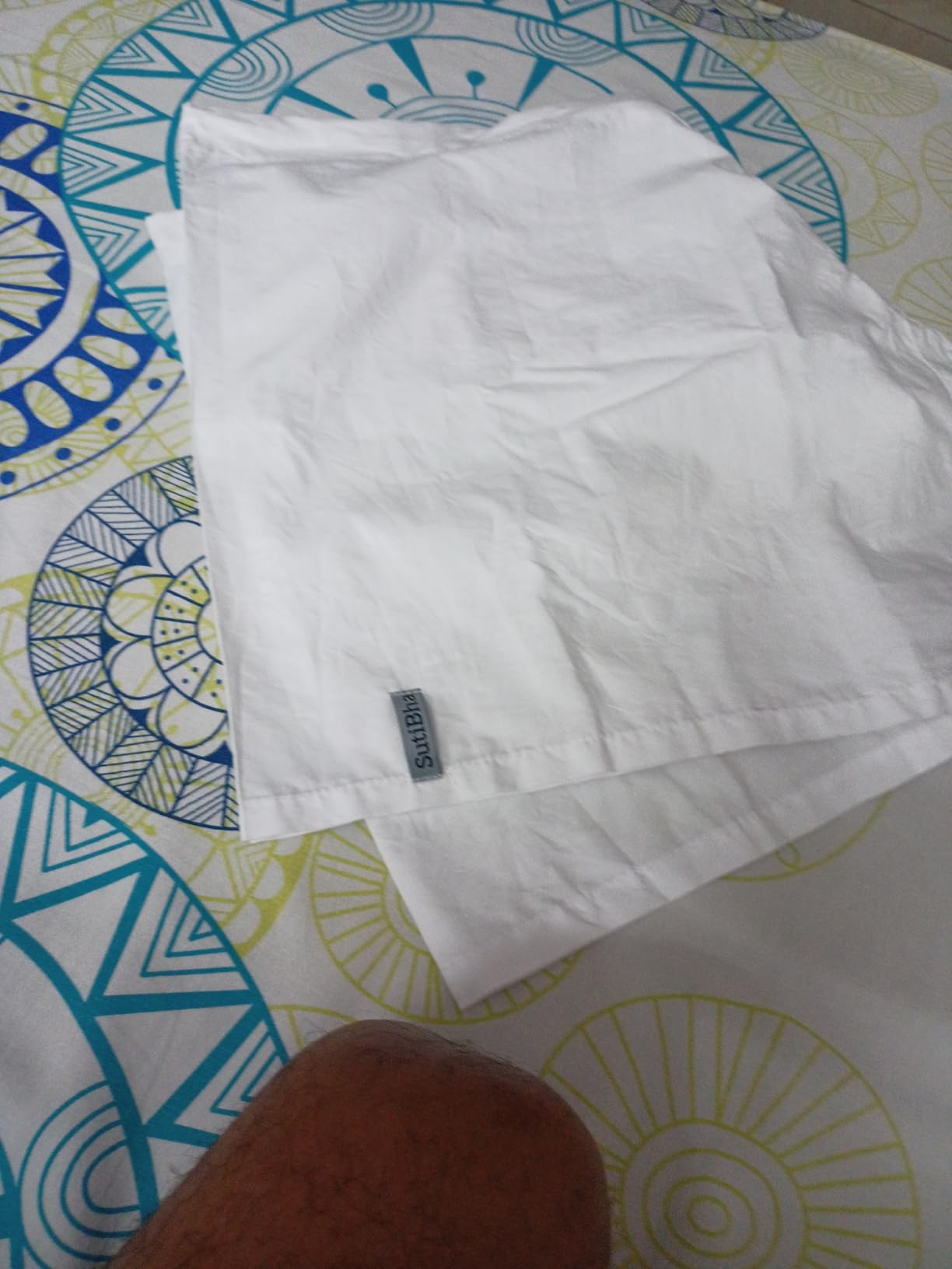 Buy SutiBha Men's Lattha Traditional White Khadi Cotton Underwear aka ...