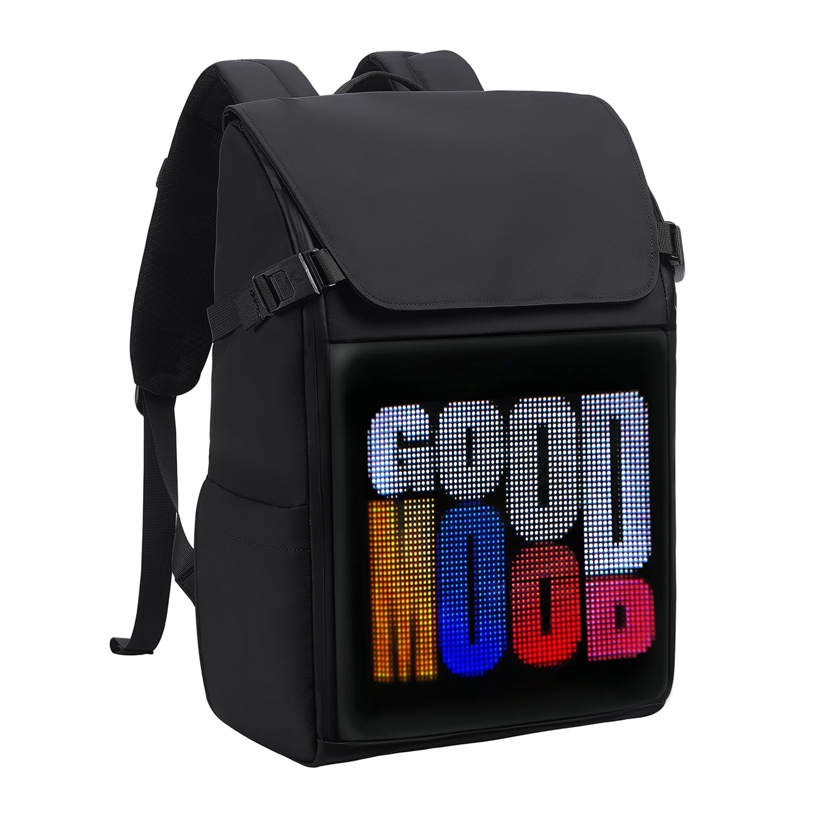 LEI JARVIS Led Backpack With Full Color Programmable Screen 17 Inch ...