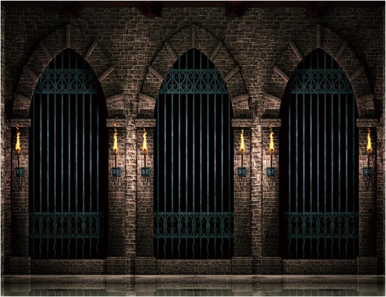 Amazon.com : YYNXSY Castle Backdrop Medieval Castle Backdrop Castle ...