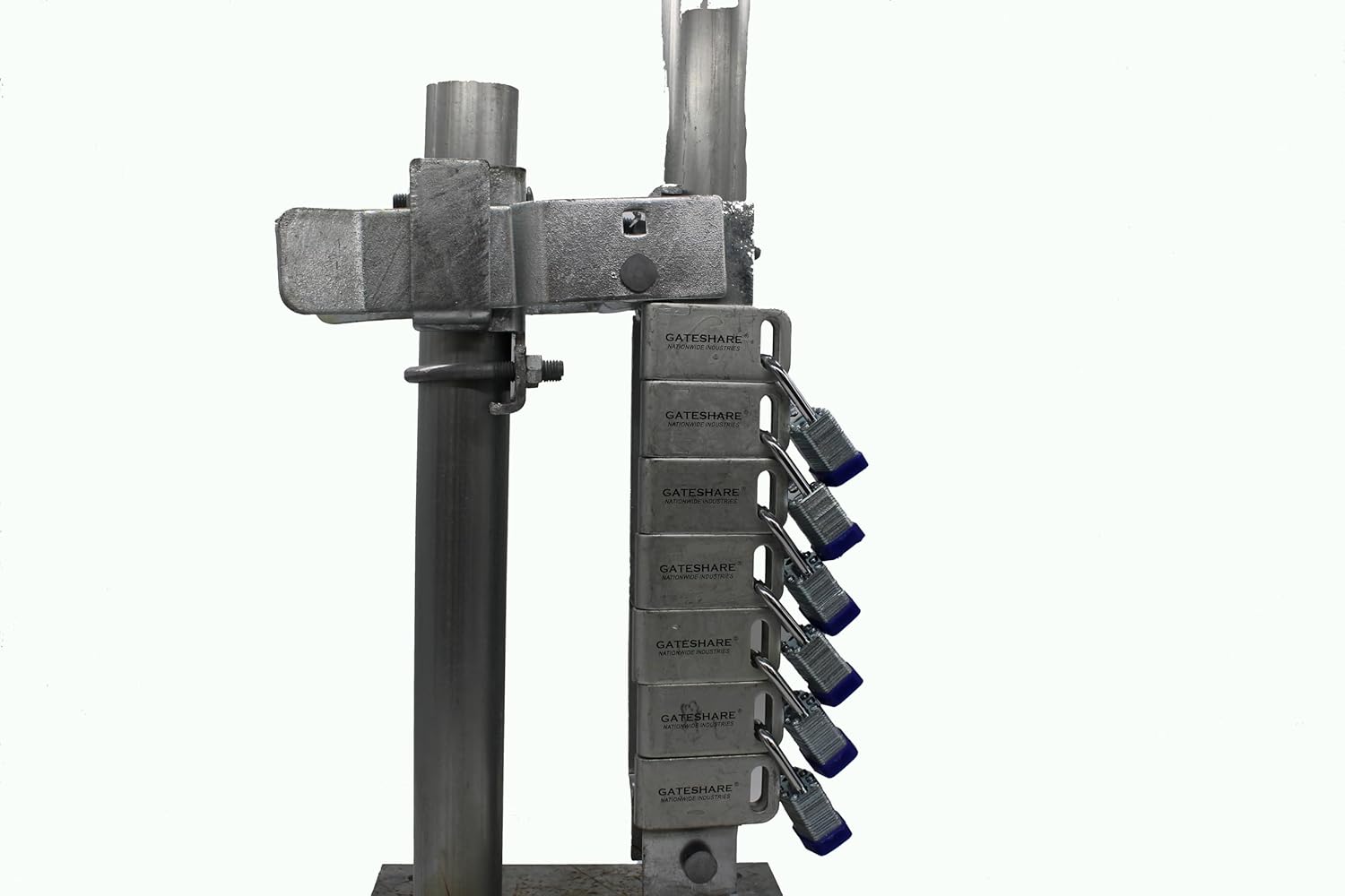 Amazon.com: NMI Fence - GateShare® Multi-Lock Latch for Double Drive ...