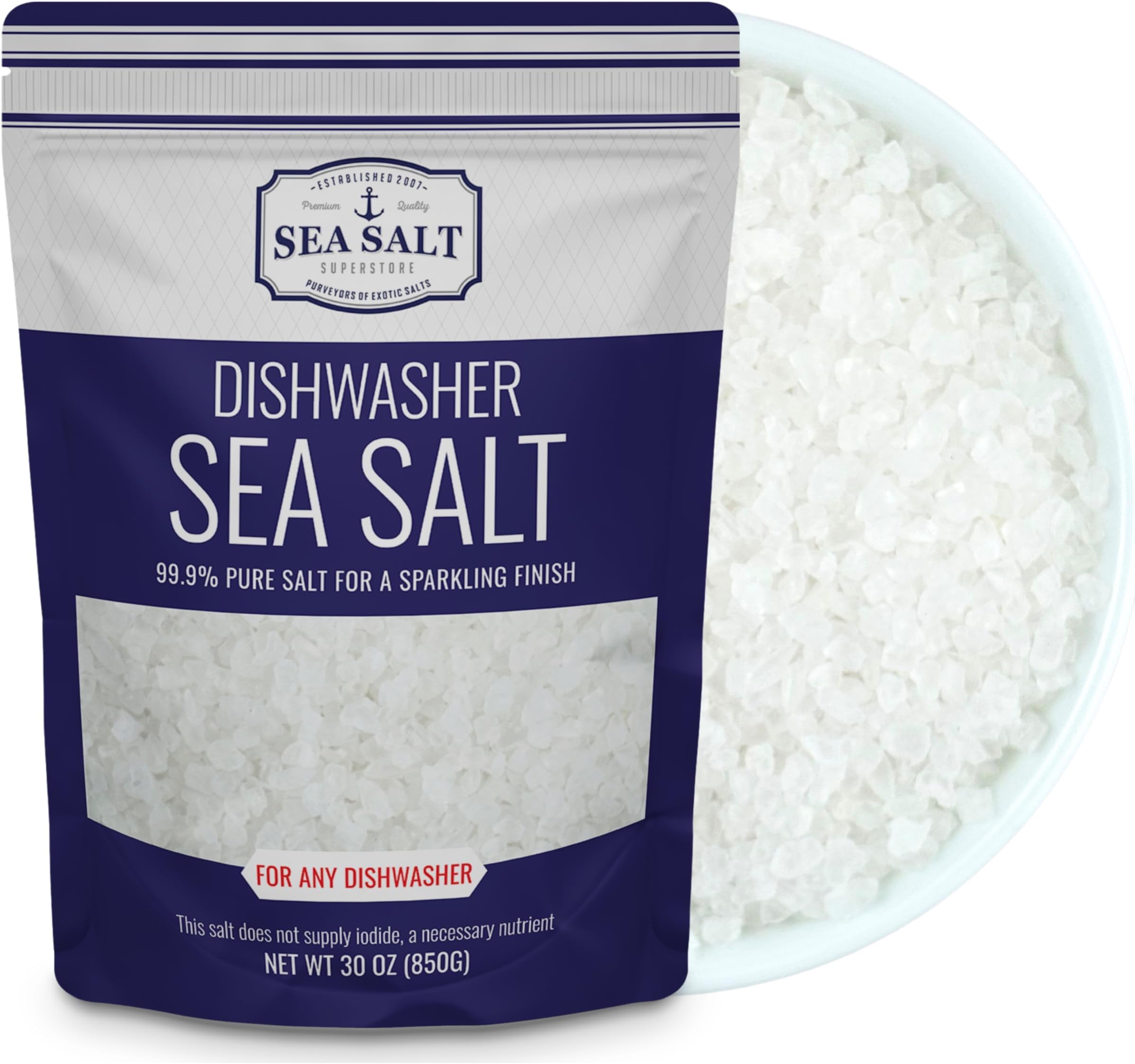 Amazon.com: IMPRESA 4.4 LB Dishwasher Salt - Water Softener Salt ...
