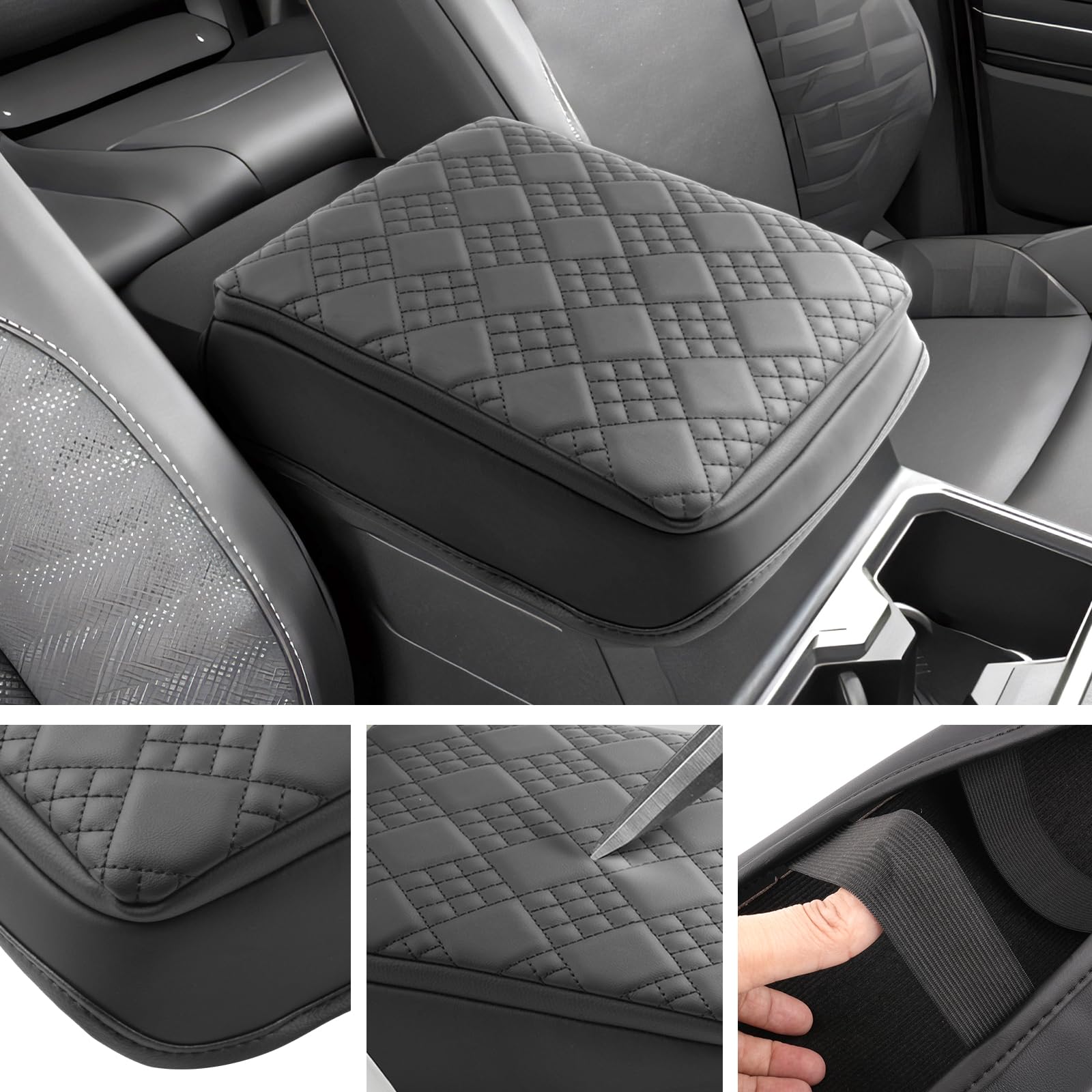 Snapklik.com : SXCY For 2025 2026 Toyota 4Runner Armrest Cover Pad For ...