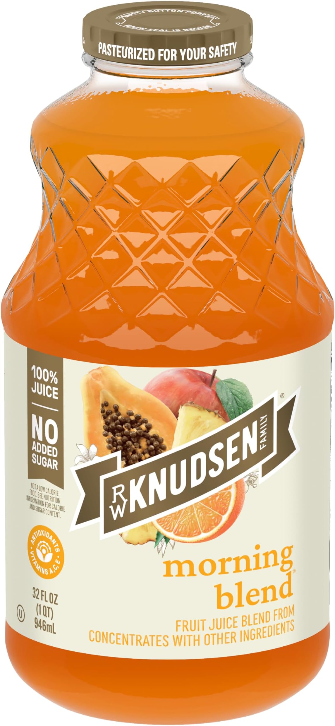 Amazon.com : R.W. Knudsen Simply Nutritious Morning Blend Beverage, 32 ...
