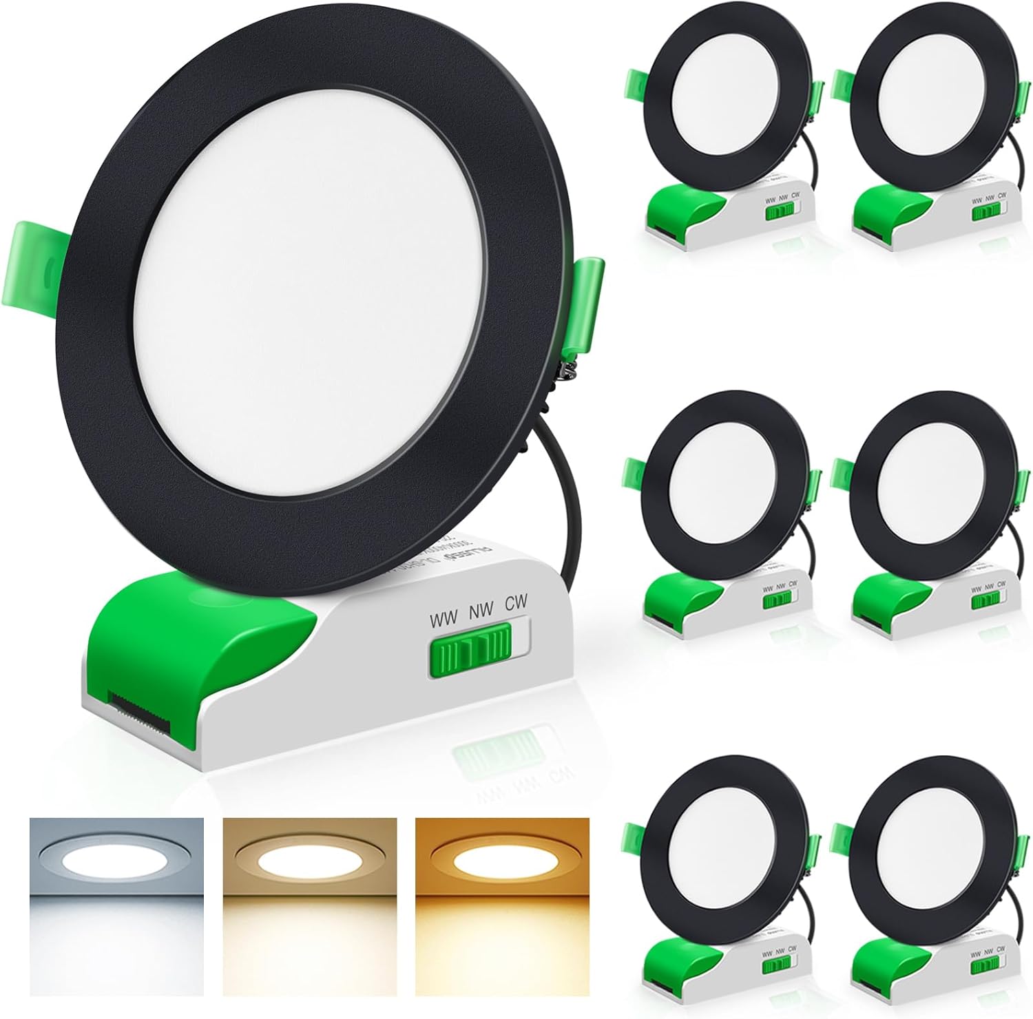 ALUSSO LIGHTING LED Downlight with Transformer 10W Ø 90-105mm Dimmable ...