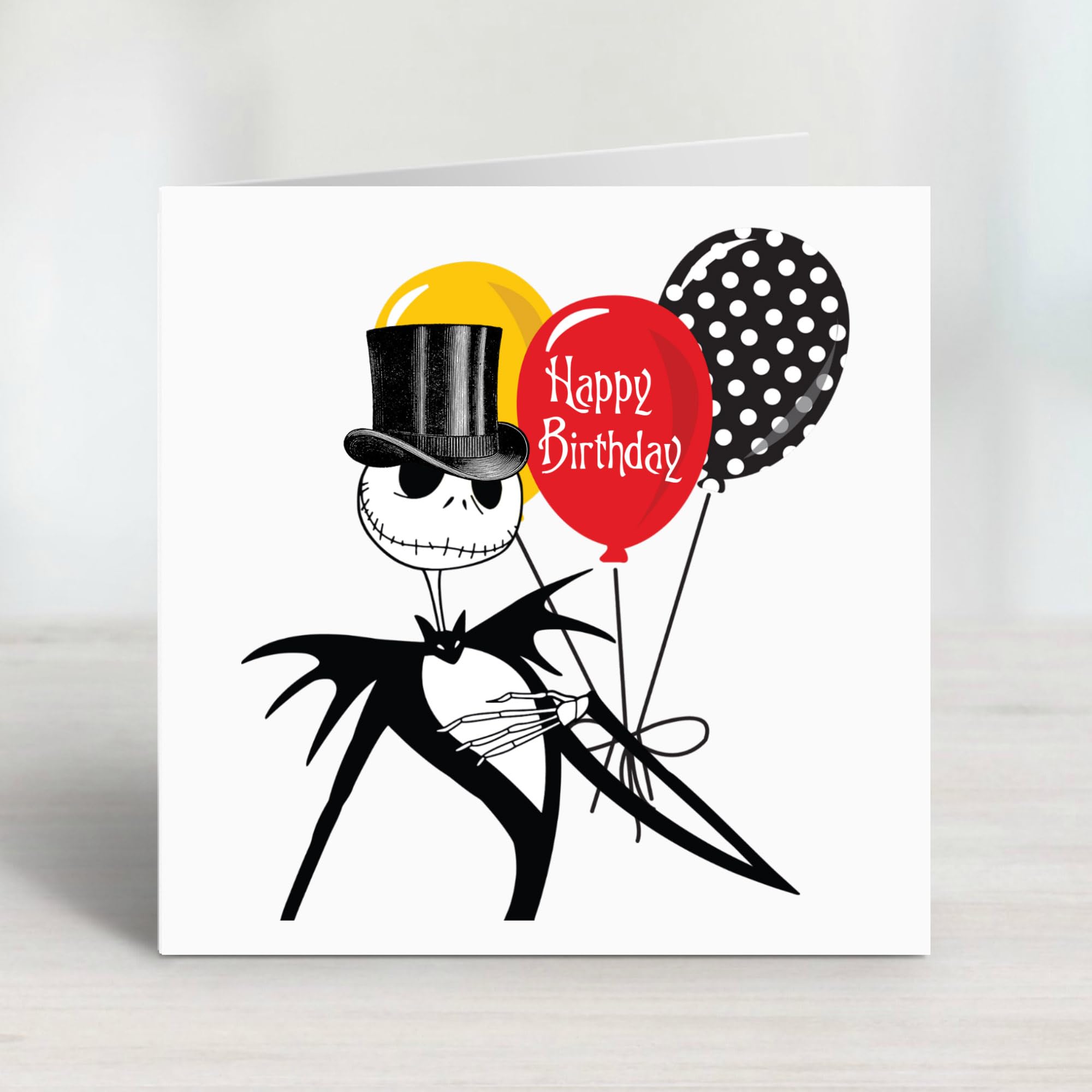 Nightmare Before Christmas Birthday Card - Jack Skellington : Amazon.co ...