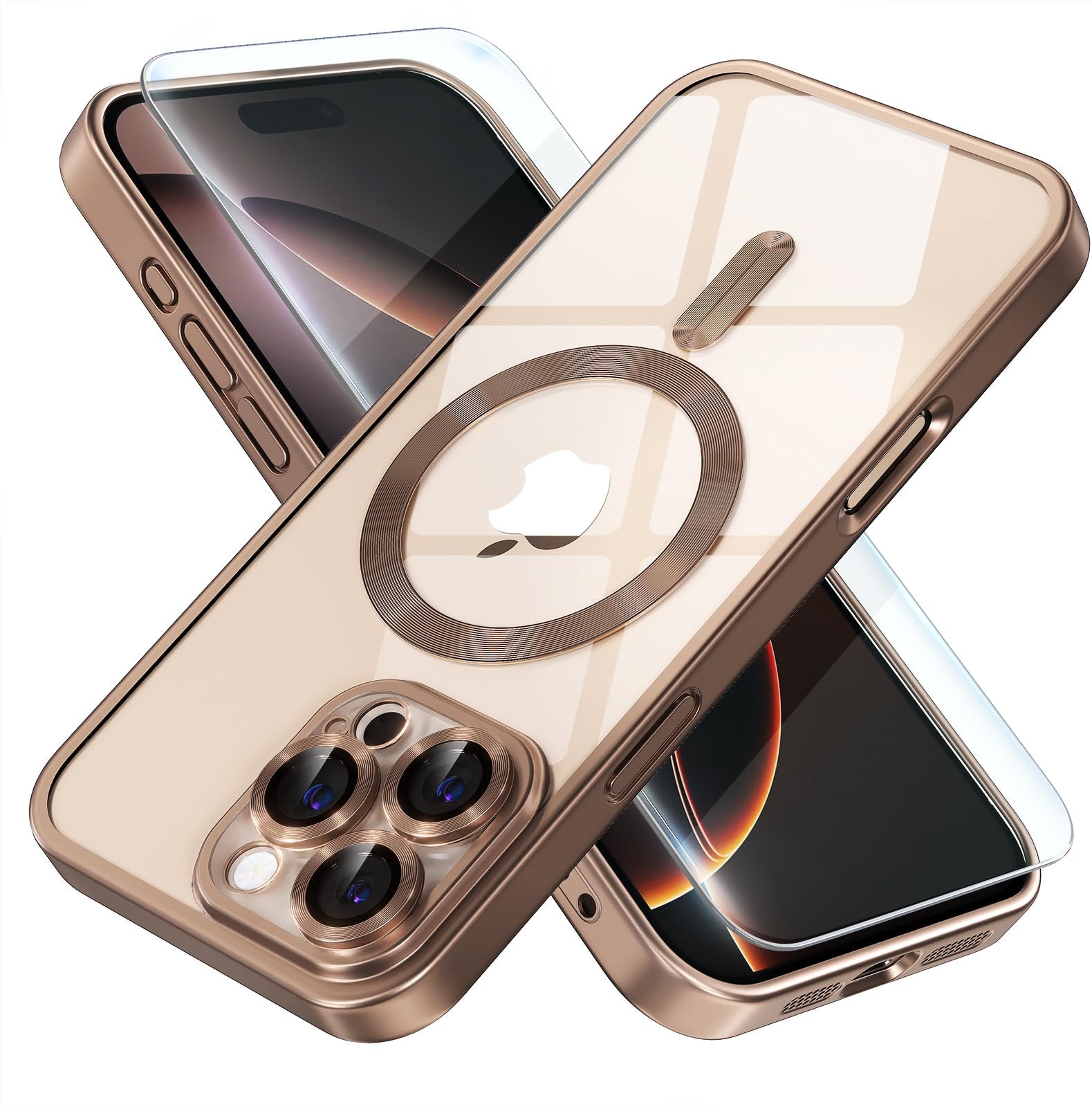 Amazon.com: Misea Magnetic for iPhone 16 Pro Case with MagSafe [Never ...