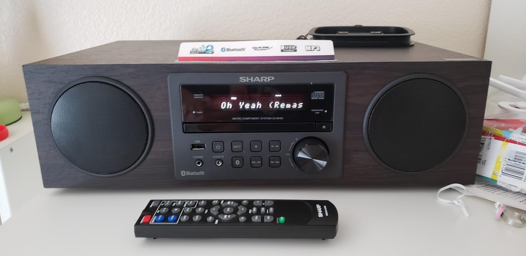 Amazon.com: Vintage Style Modern Retro Look Micro Component Wireless ...