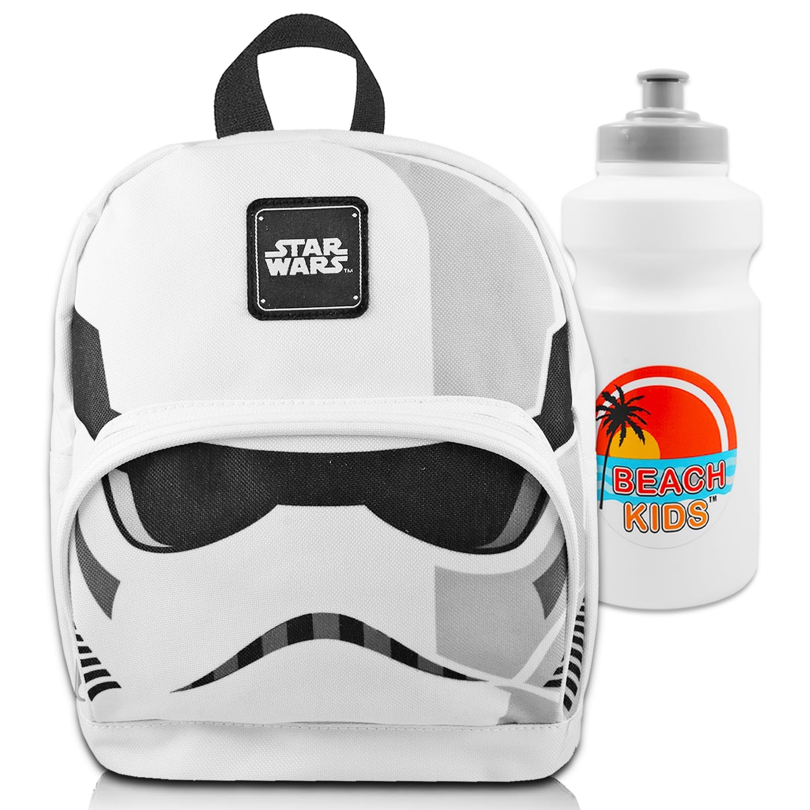 Amazon.com | Star Wars Mini Backpack Set - 10” Canvas Storm Trooper ...