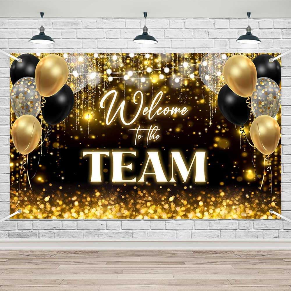 Amazon.com: Lofaris Welcome to The Team Banner,Welcome New Teacher Boss ...