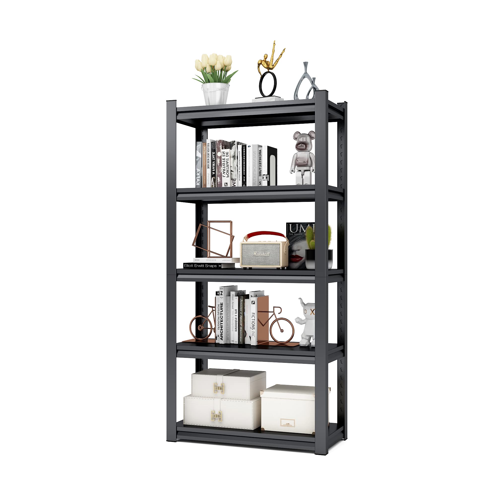 Amazon.com: Metal Shelves for Storage | Heavy Duty Kitchen Shelving ...