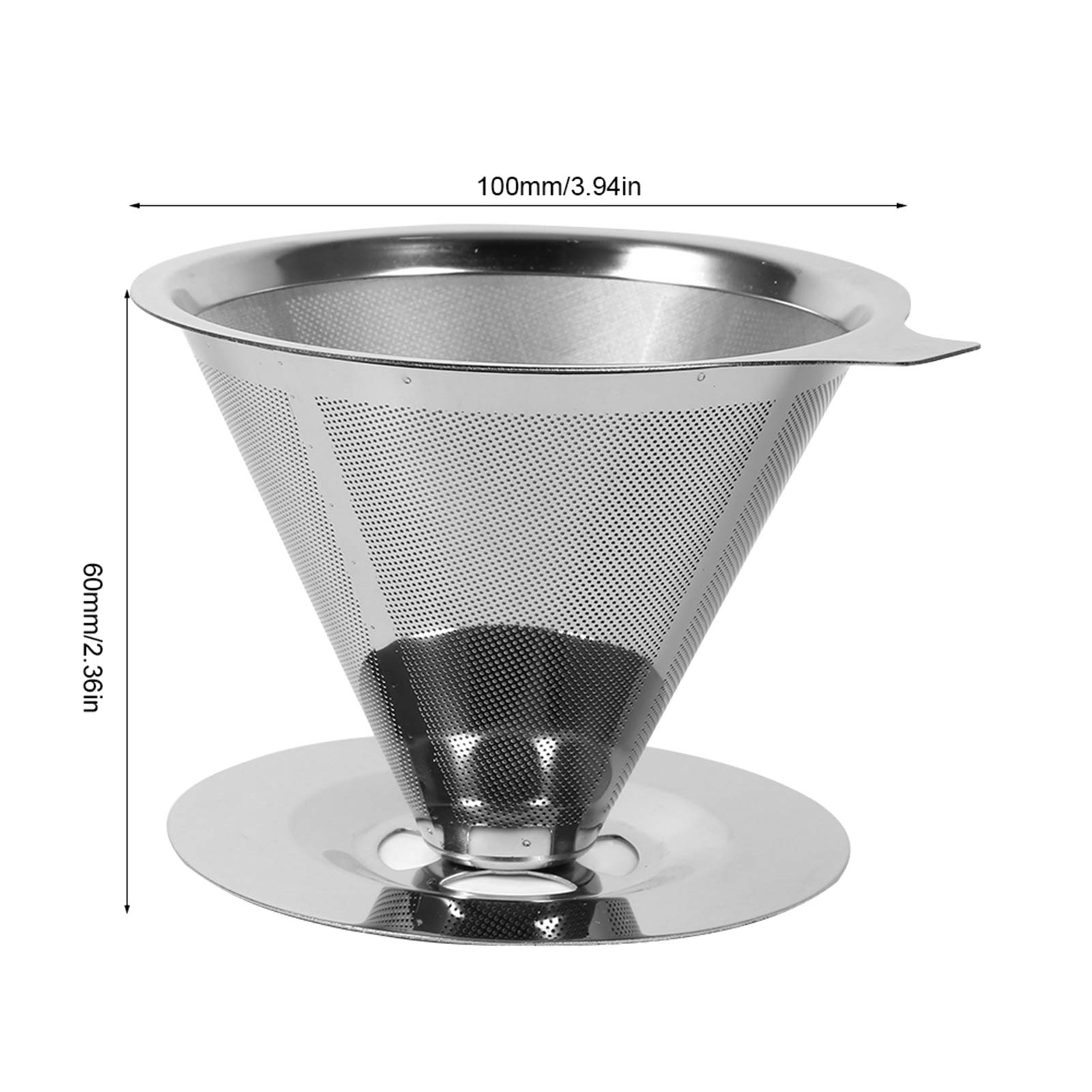Aeropress Coffee Filters Reusable Pour Over Coffee Filter Stainless ...