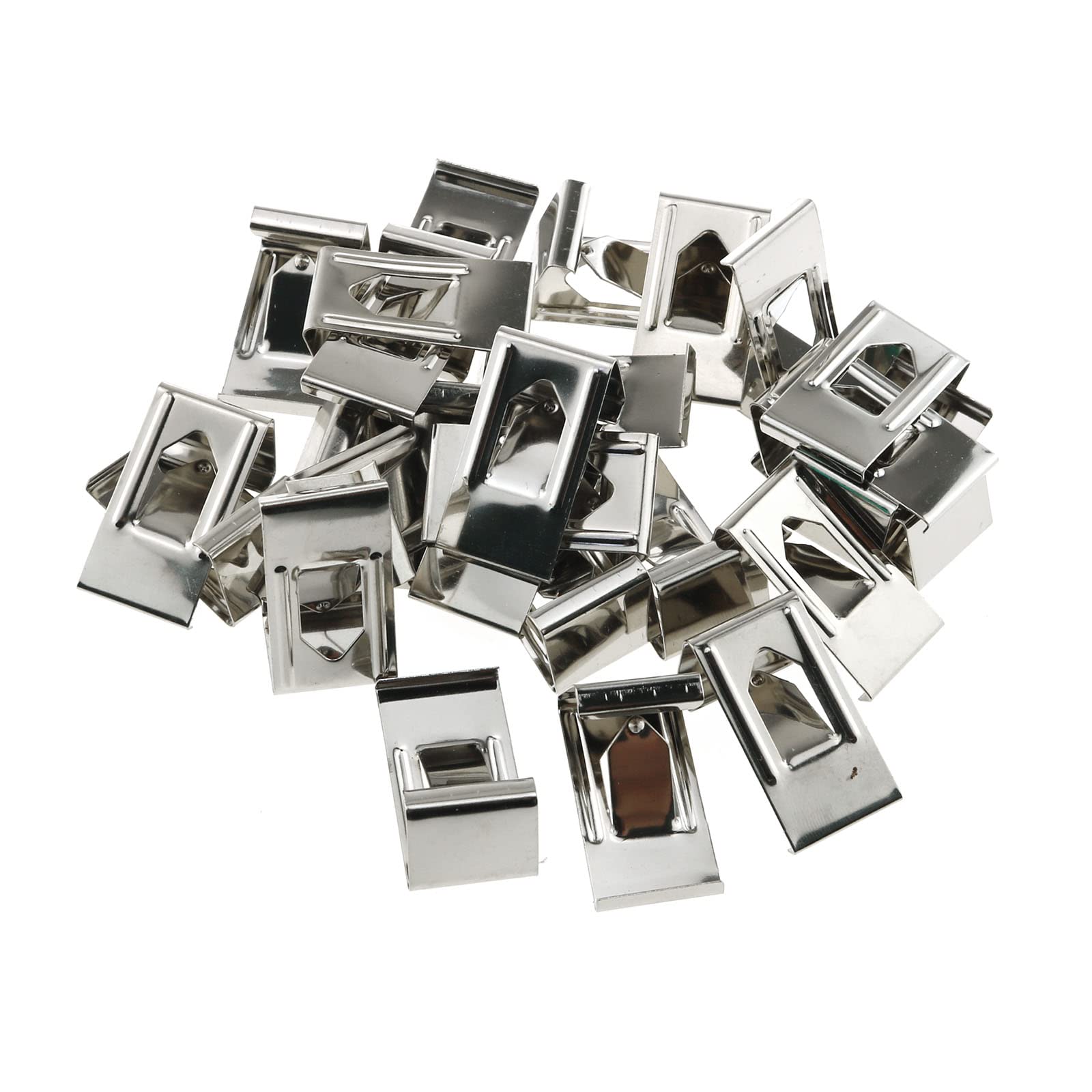 E-outstanding 50Pcs Picture Photo Frame Metal Spring Turn Clip Hanger ...