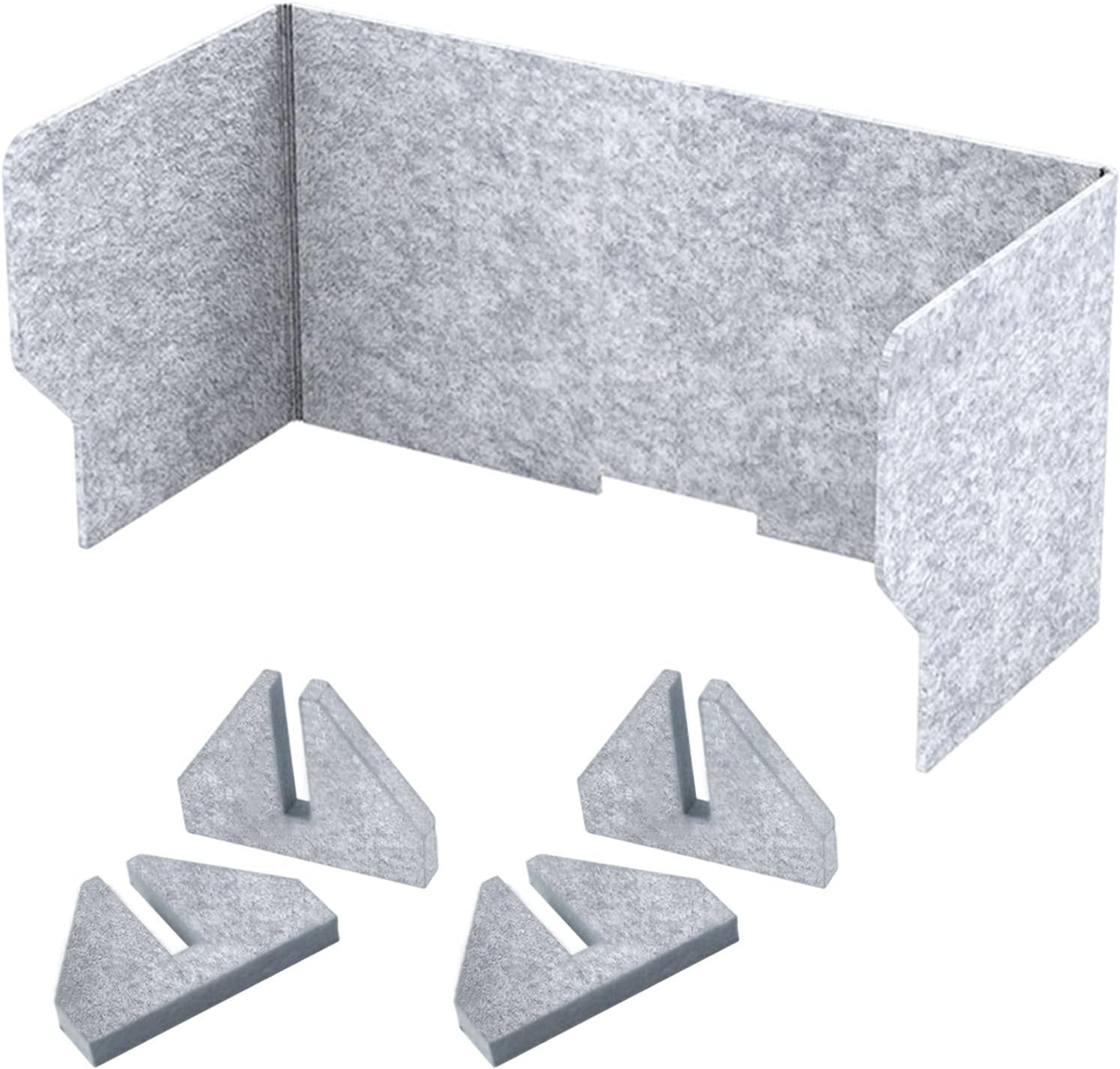 Amazon.com: Desk Partition Desk Privacy Panel Desk Divider Desktop ...