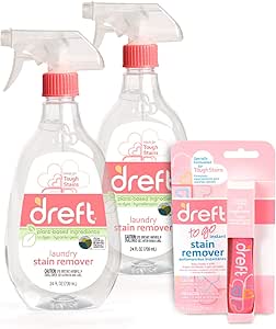 Amazon.com: Stain Remover for Baby Clothes by Dreft, 24oz Pack of 2 ...