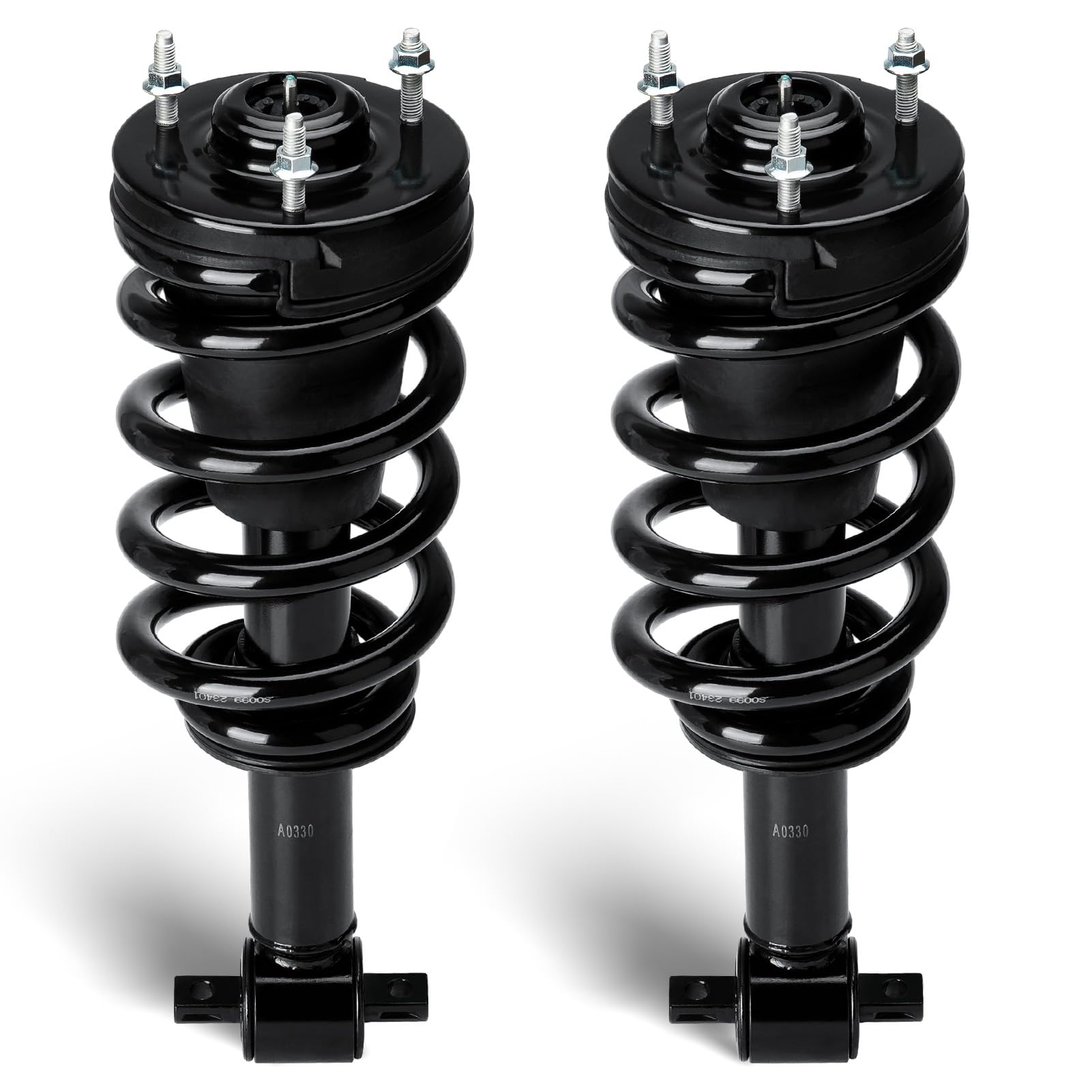 Amazon.com: Front Complete Struts Assembly w/Coil Spring Shock Absorber ...