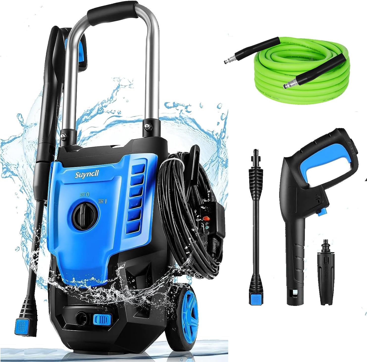 Amazon.com : Suyncll SNL3800 Electric Pressure Washer, 2300PSI Power ...