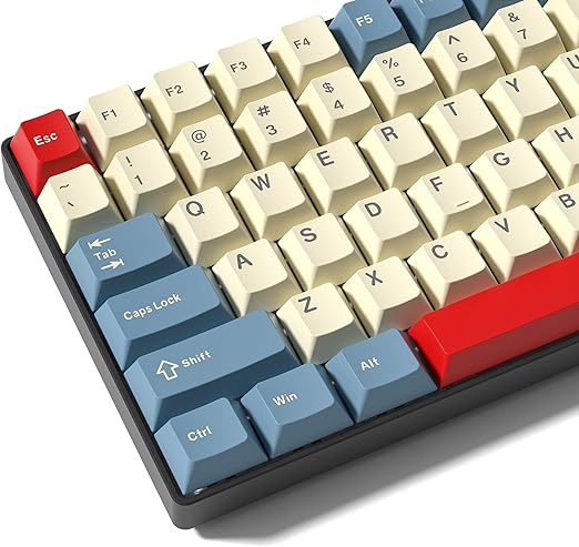 Amazon.com: Klymra PBT Keycaps Set, Doubleshot 137 Key Caps,Cherry ...