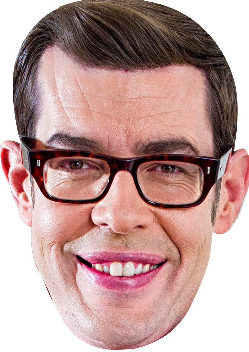 FoxyPrinting Richard Osman Tv Movie Star Celebrity Cardboard Party Face ...