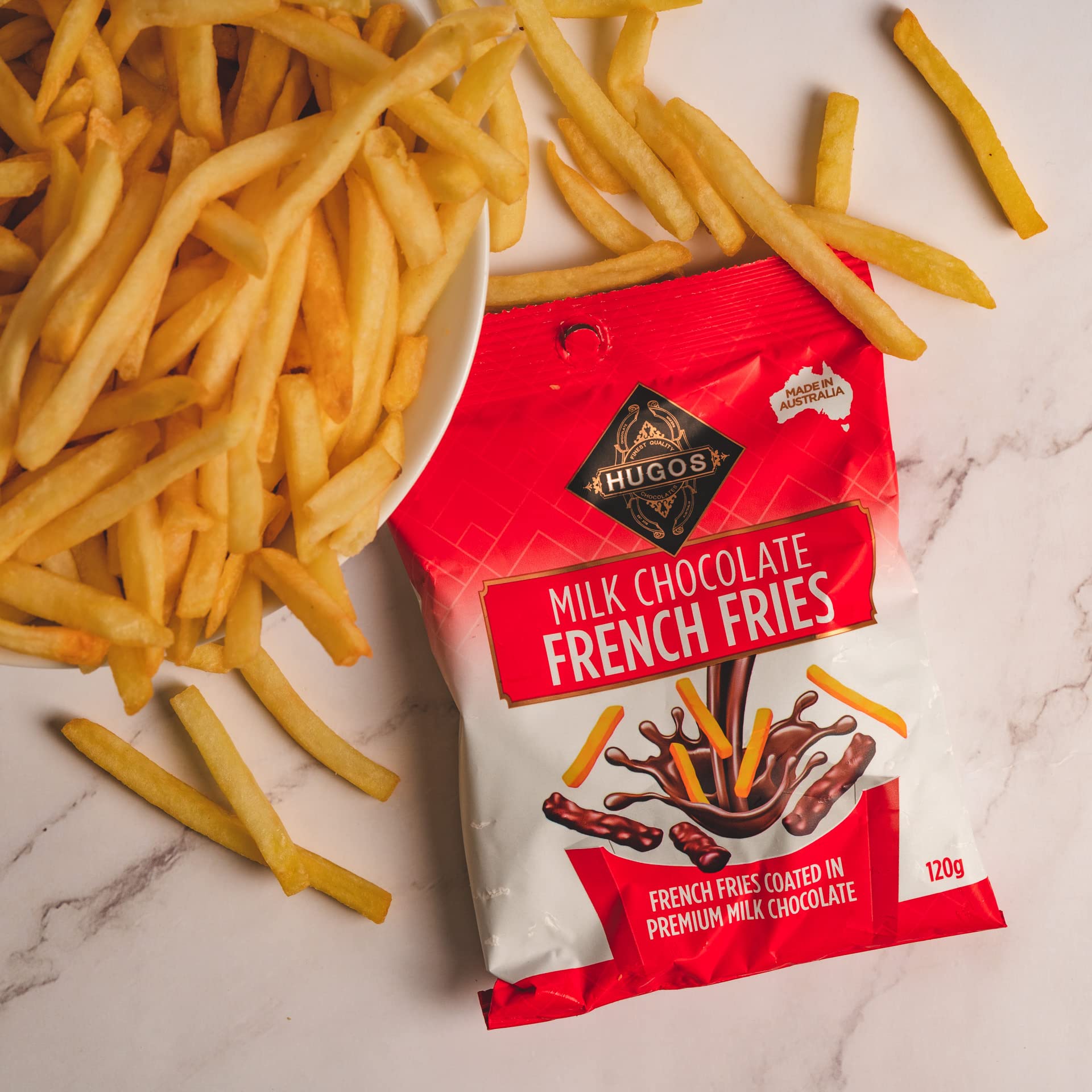 French Fries Milk Chocolate Malt And French Fry Donuts Sweet