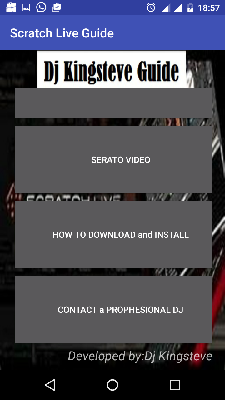 Scratch Live User Guide - App on Amazon Appstore