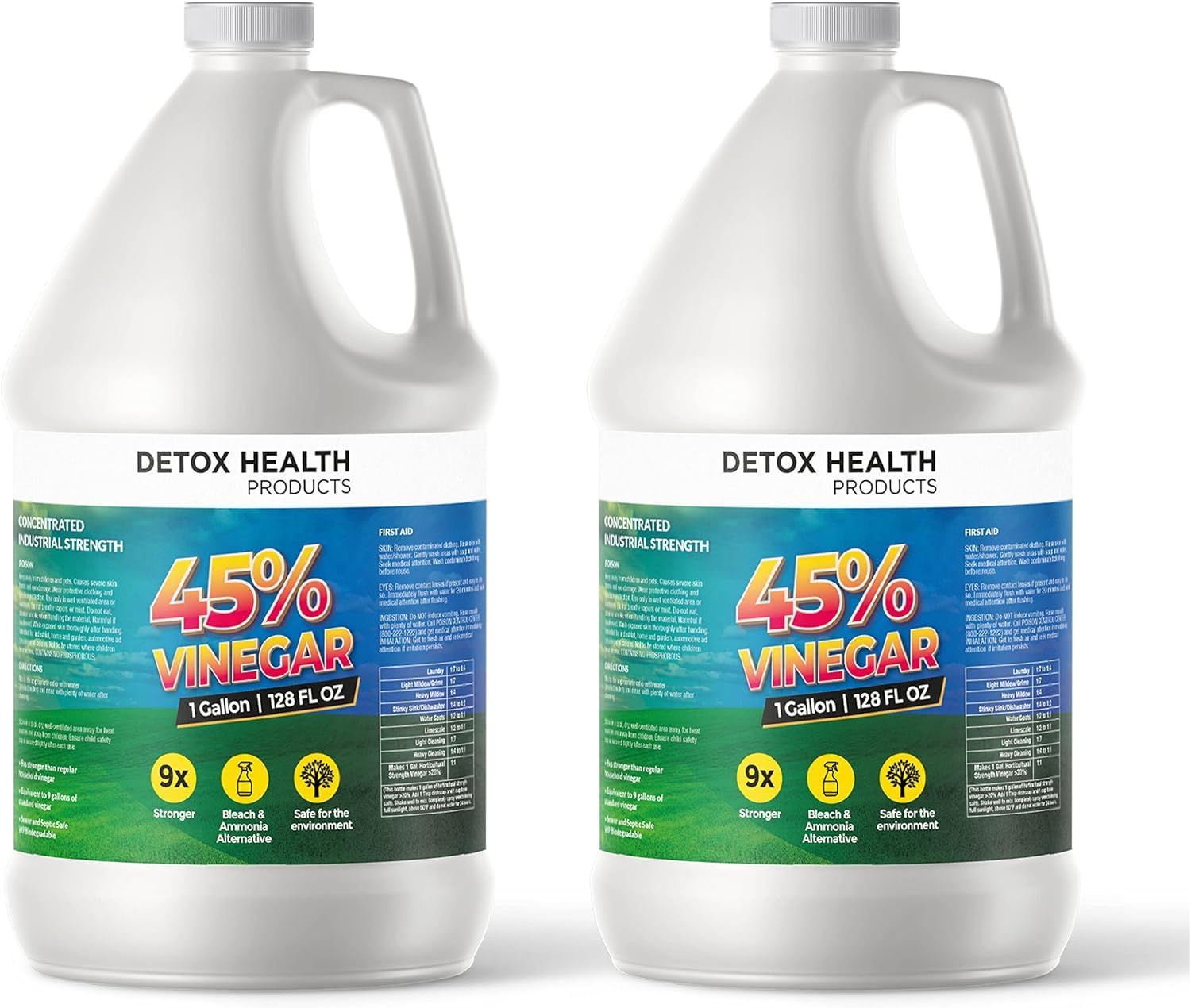 Amazon.com : Generic 45% Vinegar | Detox Health Products | Pure Super ...