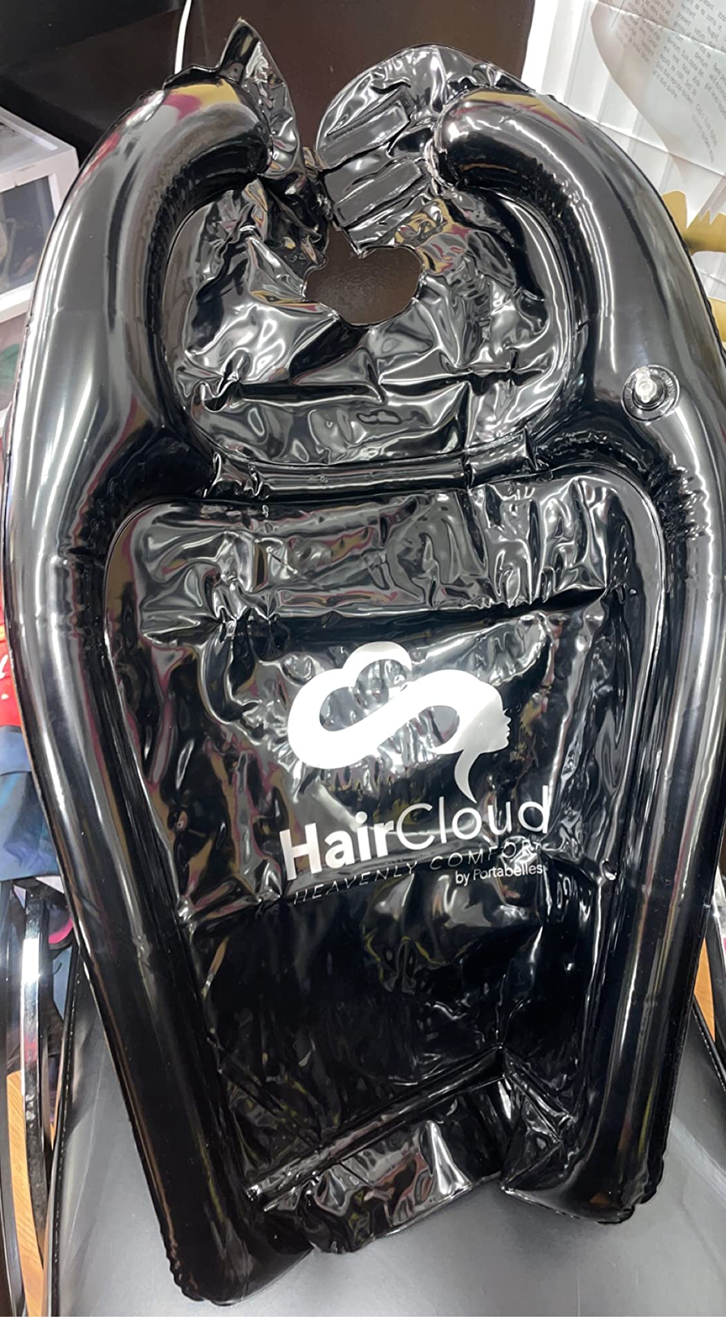 Amazon.com: Inflatable Shampoo Funnel Cape for Washing Hair in Any ...