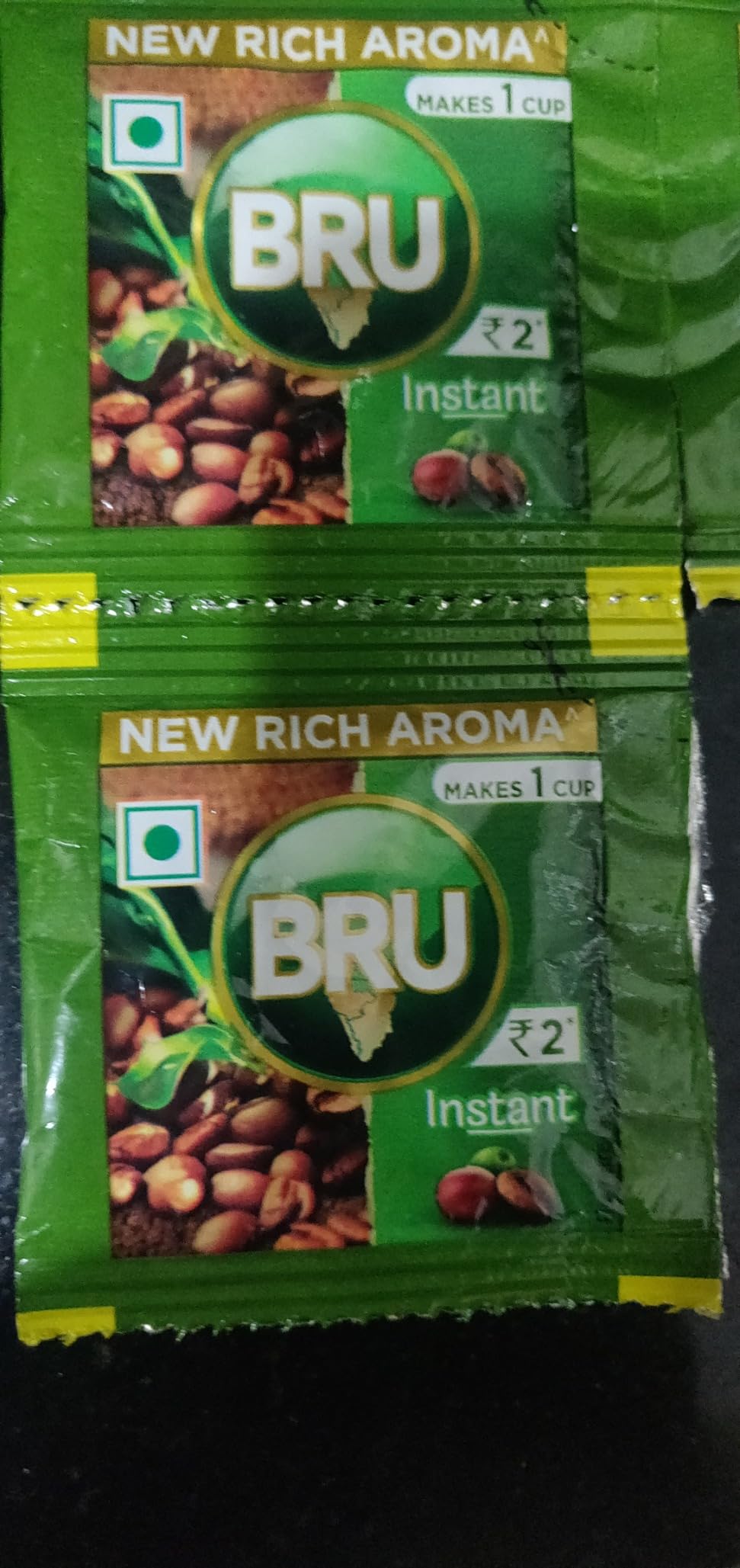 UNIQUE BRU Instant Coffee Sachet, 2.2gm : Amazon.in: Grocery & Gourmet ...