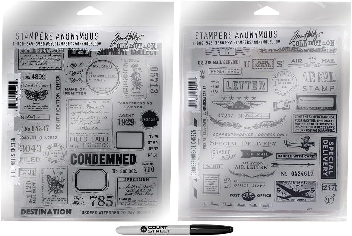 Amazon.com: Decorative Cling Mount Stamp - Stampers Anonymous Field ...