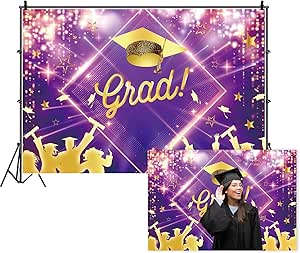 Amazon.com : AOFOTO 7x5ft Graduation Backdrop Class of 2024 Graduation ...
