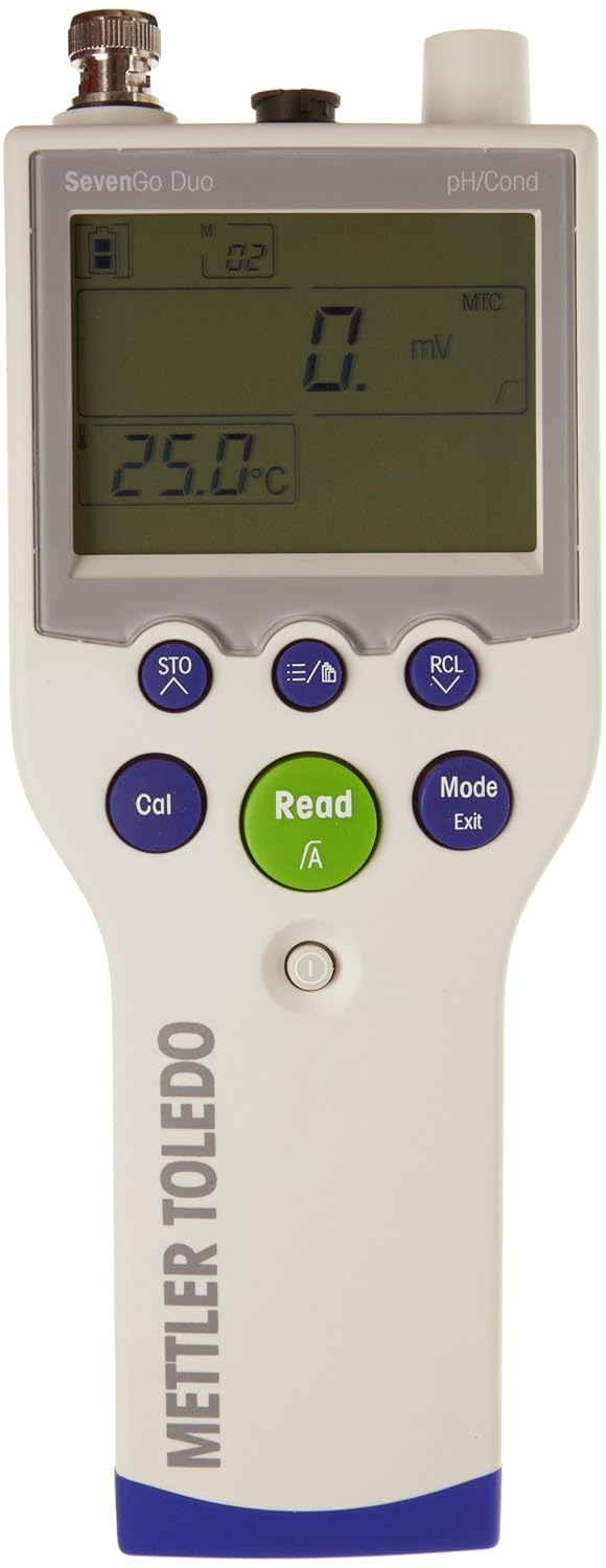 Mettler Toledo SG23 Portable Dual Channel pH//Conductivity Meter with ...