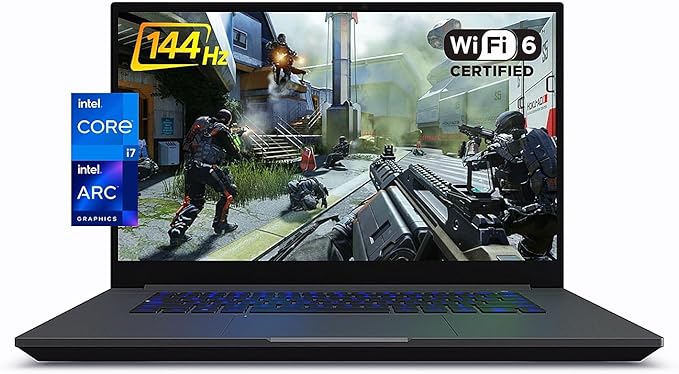 Amazon.com: NUC Intel X15 Gaming Laptop, 15.6" FHD 144Hz Display, Intel ...
