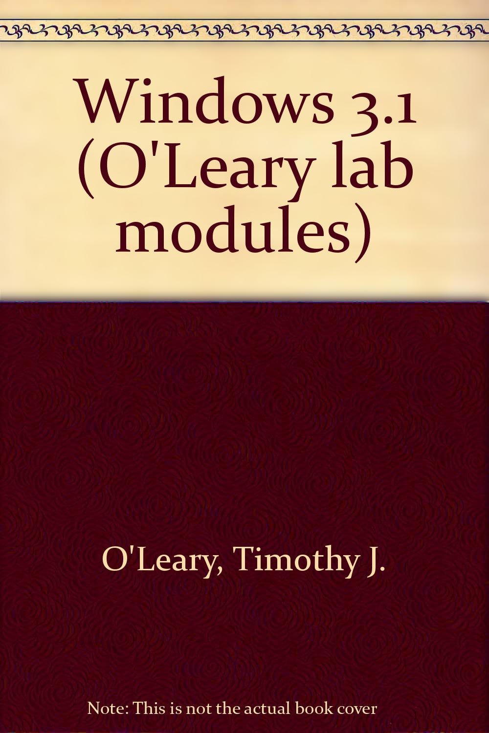 Buy Windows 3.1 (O'Leary lab modules) Book Online at Low Prices in ...