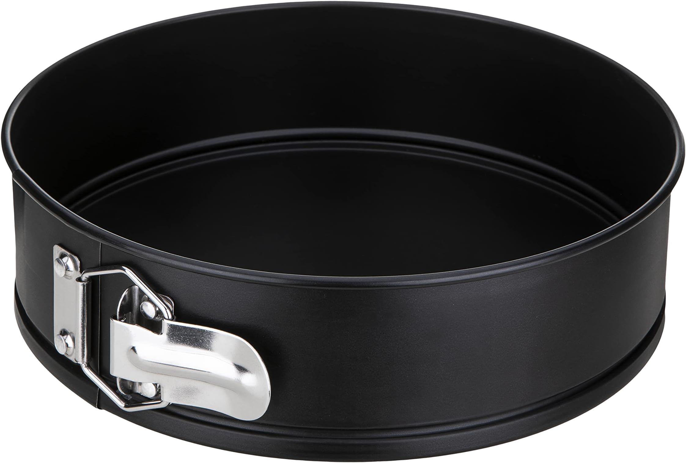 I-Cook 8-inch Non Stick Spring Form Cake Pan, Carbon, Multicolour ...