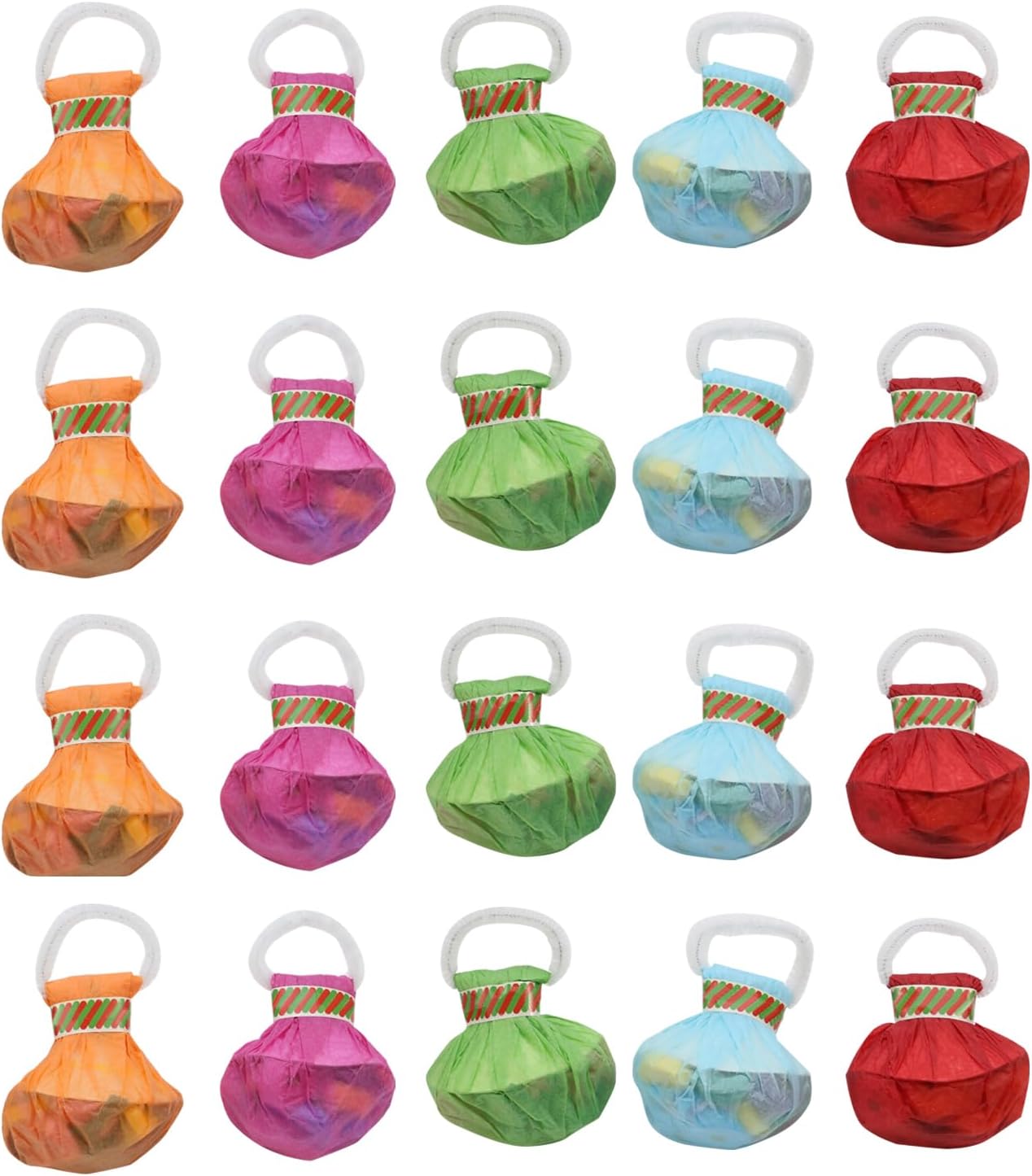 Amazon.com: UTALIND 20 Pcs Colorful Streamers Poppers Hand Throw Party ...