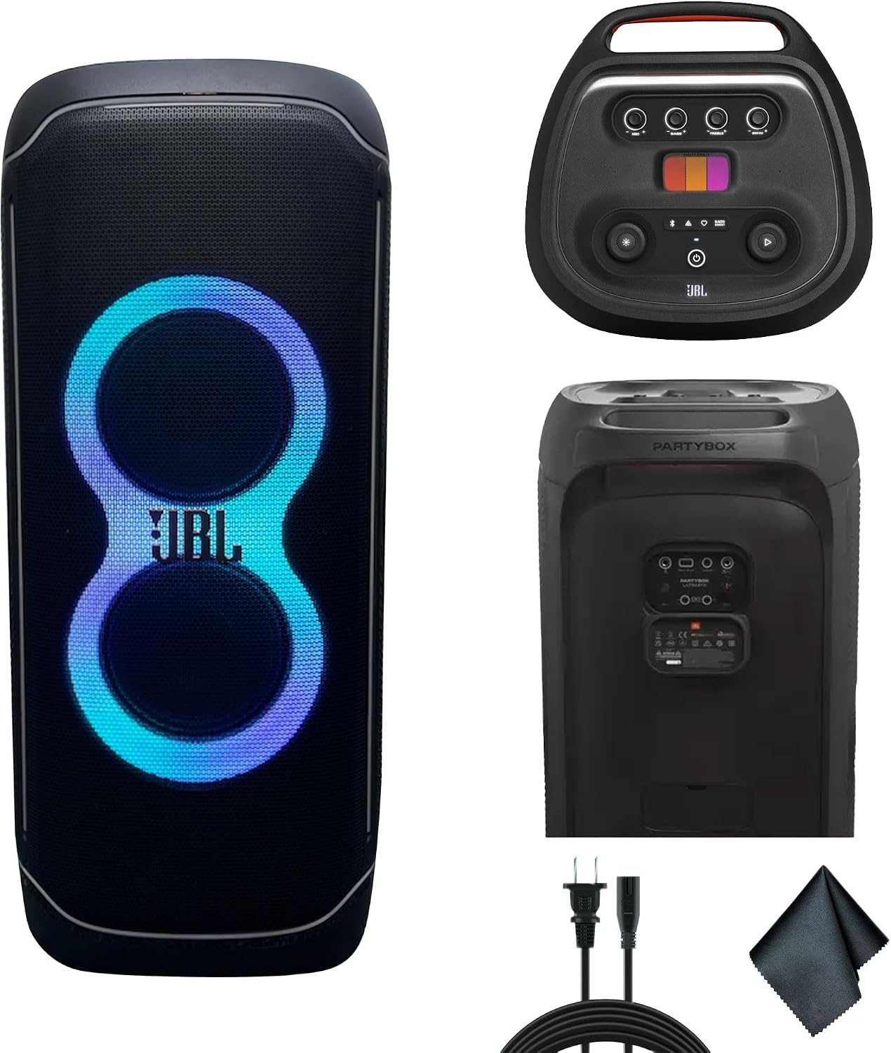 Amazon.com: JBL PartyBox Ultimate 1100W Portable Speaker - Wi-fi ...