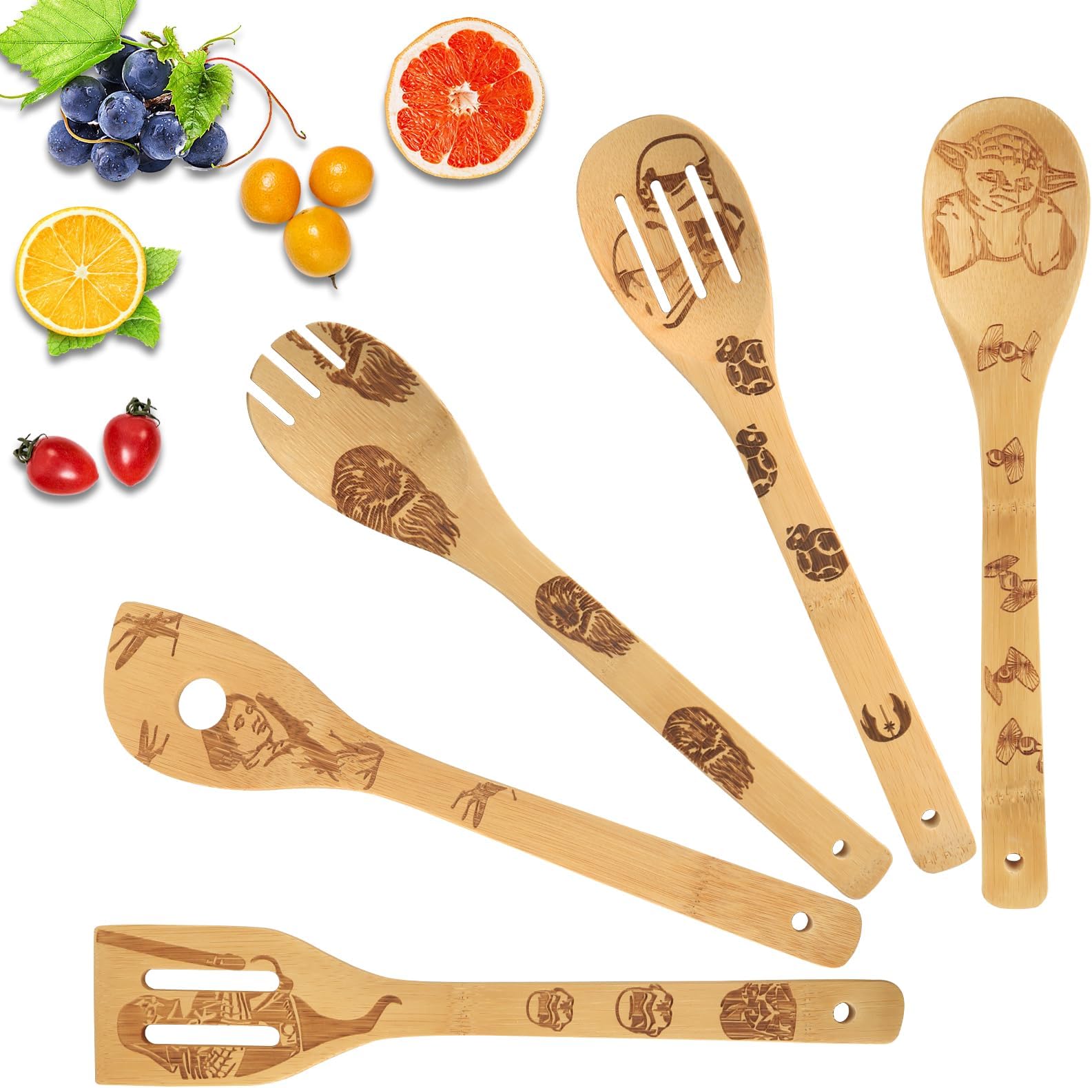 Alien Space Wars Inspired Wooden Spoon – “Stir You Must, or Burn it ...