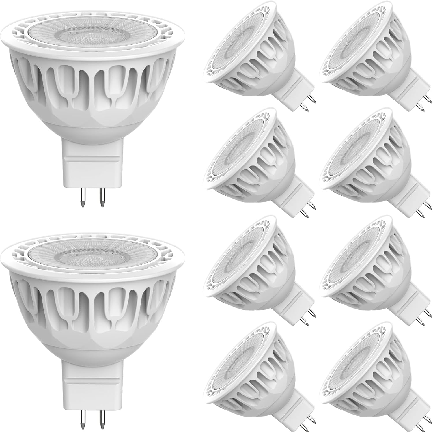 Yuusei MR16 LED Bulbs Warm White 2700K 5W (50W Halogen LED Light Bulb ...