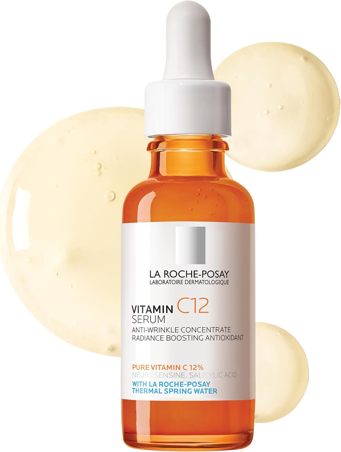 La Roche-Posay, Pure Vitamin C10, Concentrated Anti-Wrinkle Serum, Smooths & Restores Radiance ...