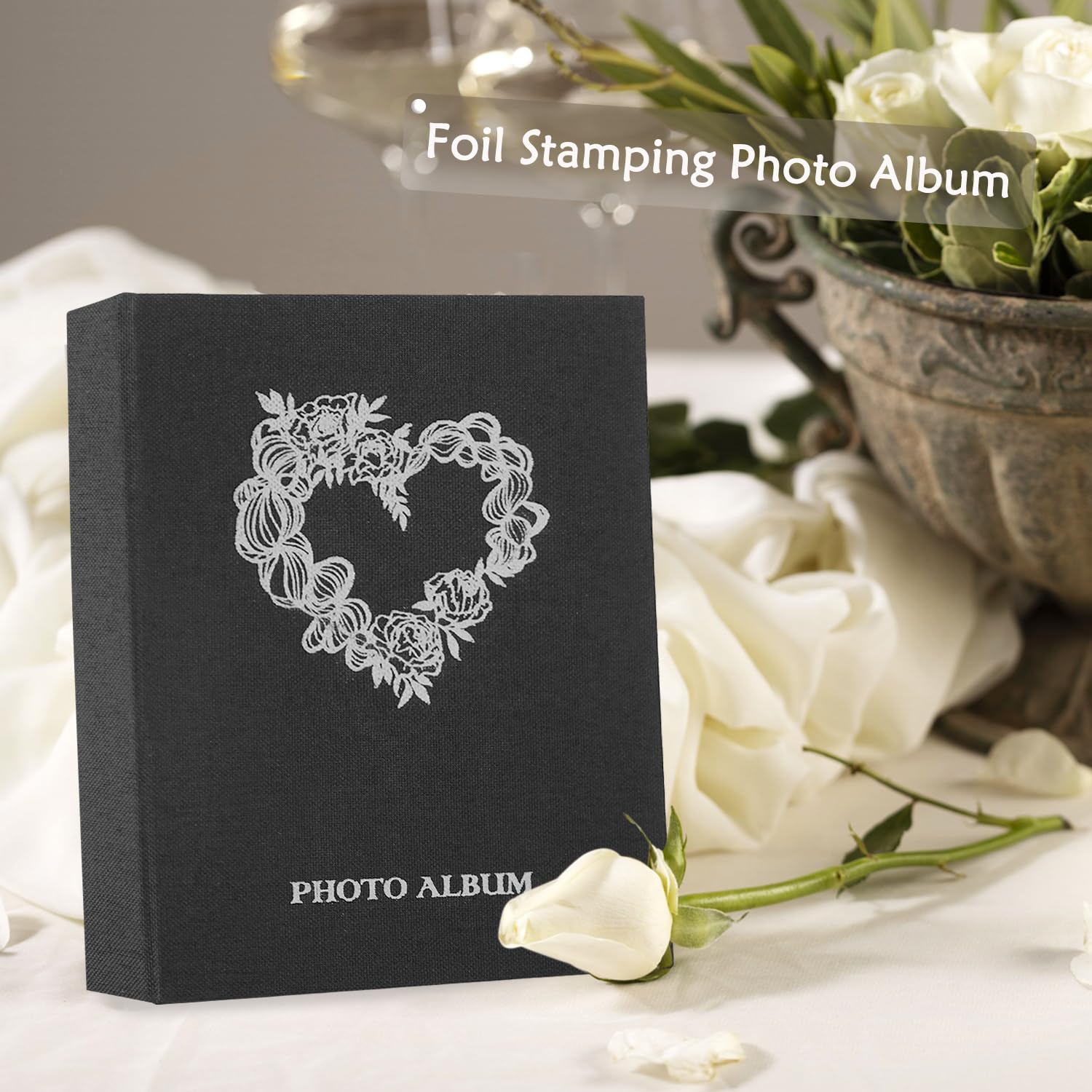 Snapklik.com : Artmag Small Photo Album 4x6 52 Photos 2 Packs,Linen ...